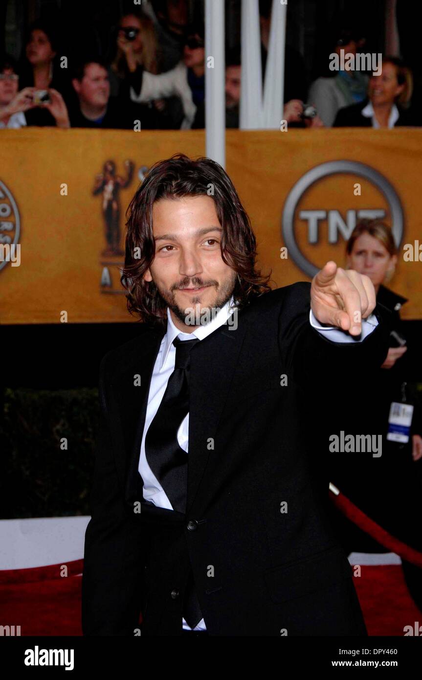 Diego Luna during the 15th Annual Screen Actors Guild Awards, held at ...