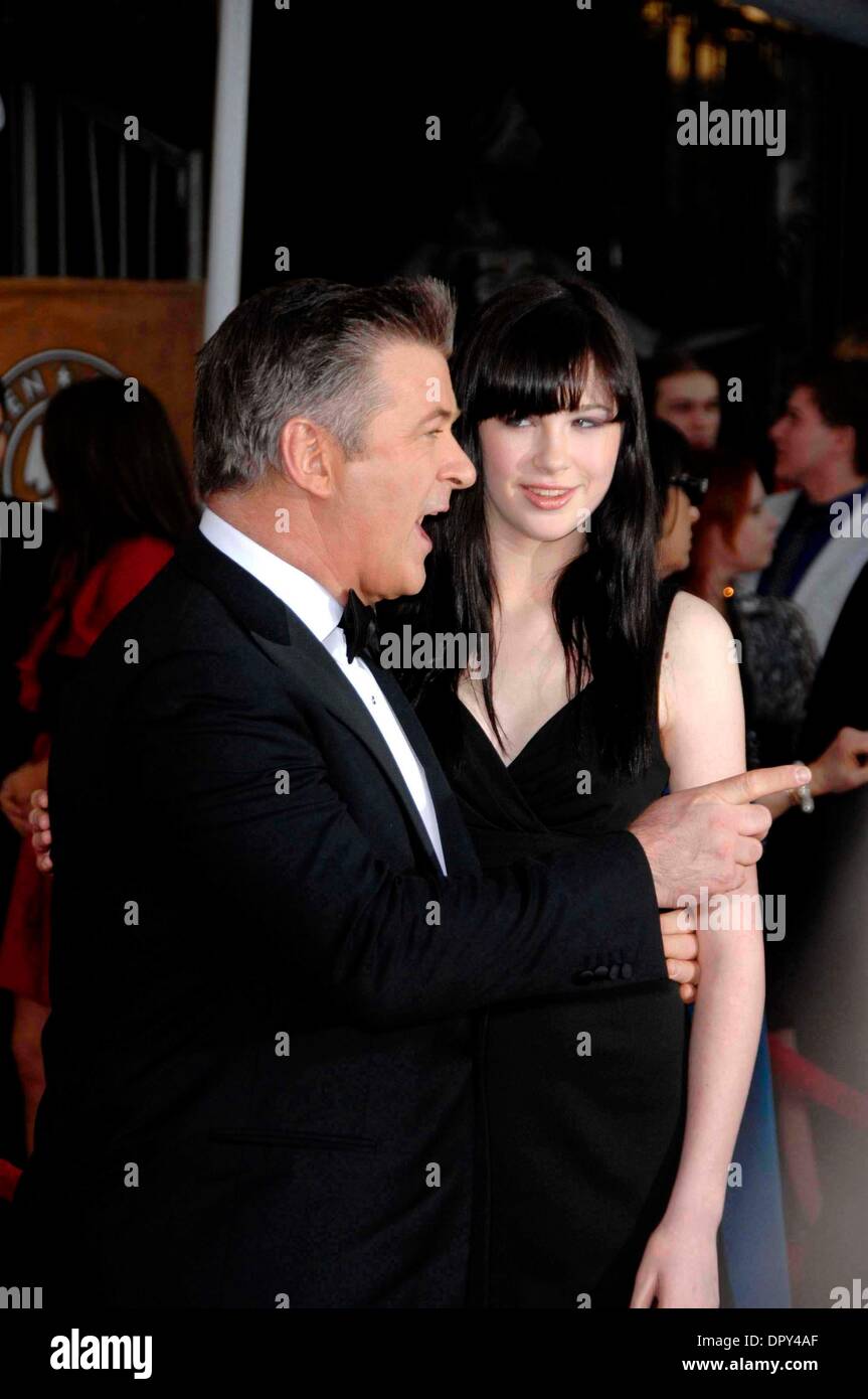 Alec Baldwin and Ireland Baldwin during the 15th Annual Screen Actors ...