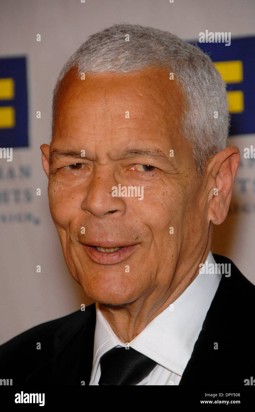 JULIAN BOND during the Human Rights Campaign's Hero Award and Gala ...