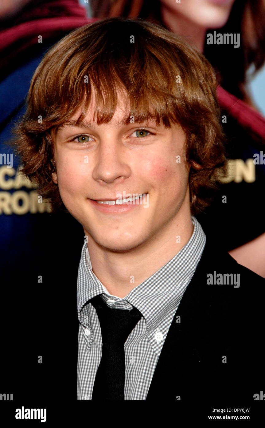 LOGAN MILLER during the premiere of the new movie from New Line Cinema ...