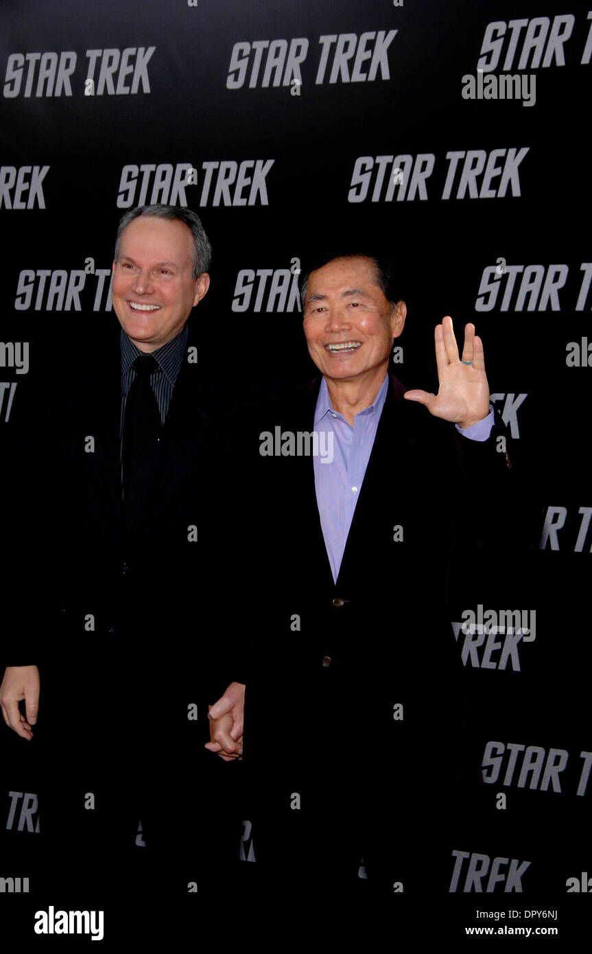 BRAD ALTMAN and GEORGE TAKEI during the premiere of the new movie from ...