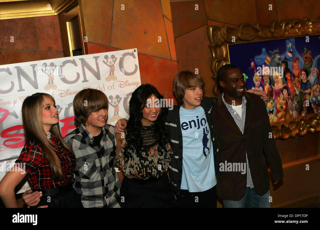 K61297RM.The Cast Of ''The Suite Life On Deck'' Meet Fans At The World ...