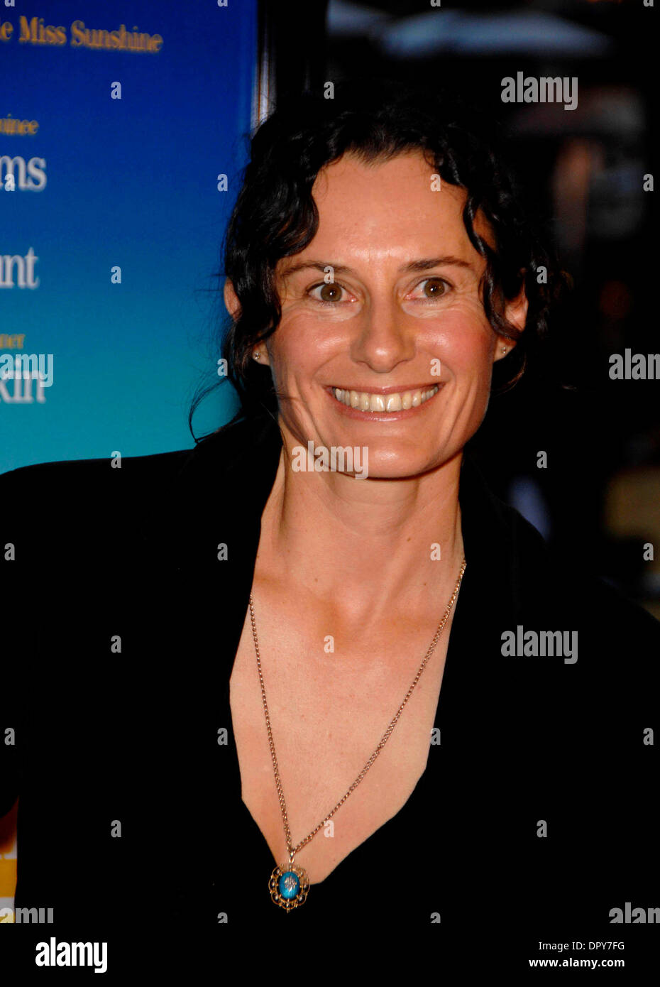 CHRISTINE JEFFS during the premiere of the new movie from Overture ...