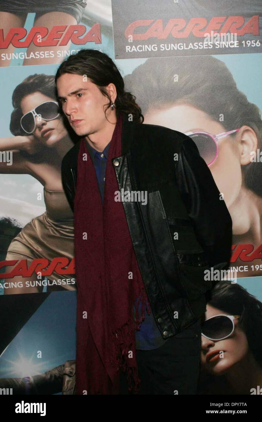 JAMIE BURKE arriving at the launch of Carrera Vintage Sunglasses The ...