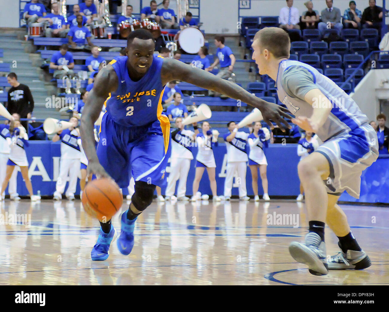 Colorado Springs, Colorado, USA. 15th Jan, 2014. San Jose State forward ...