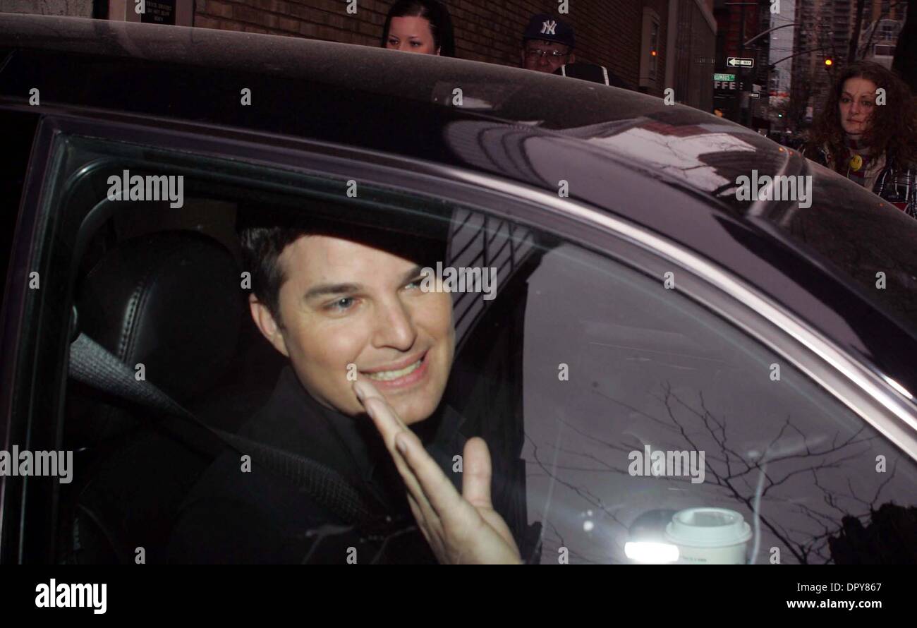 Guests from ''Live With Regis And Kelly'' arriving and departing ABC ...