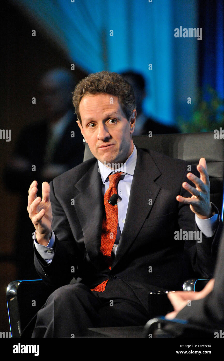 Us treasury secretary timothy geithner during hi-res stock photography ...