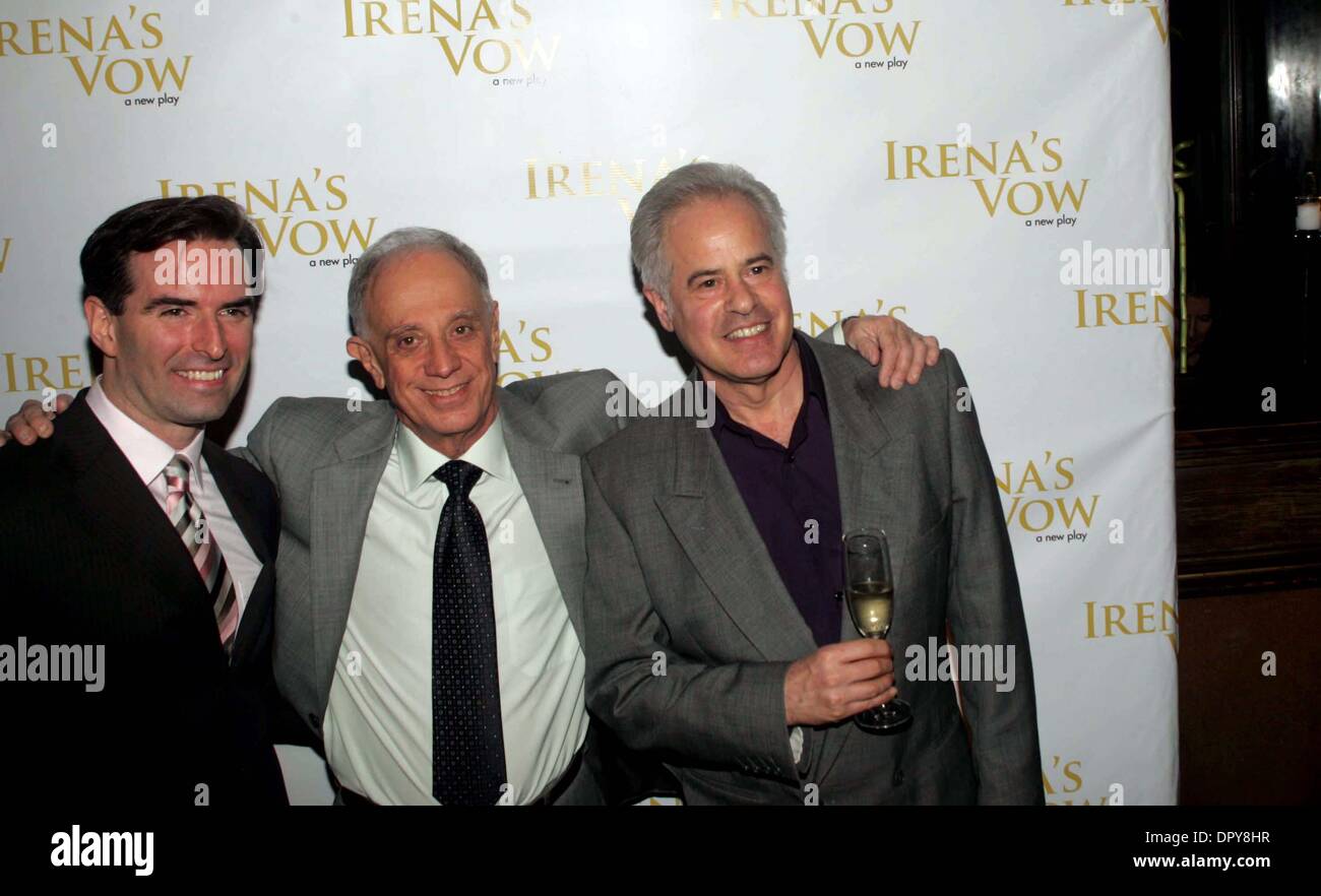 opening night performance of ''Irena's Vow'' at the Walter Kerr Theatre ...