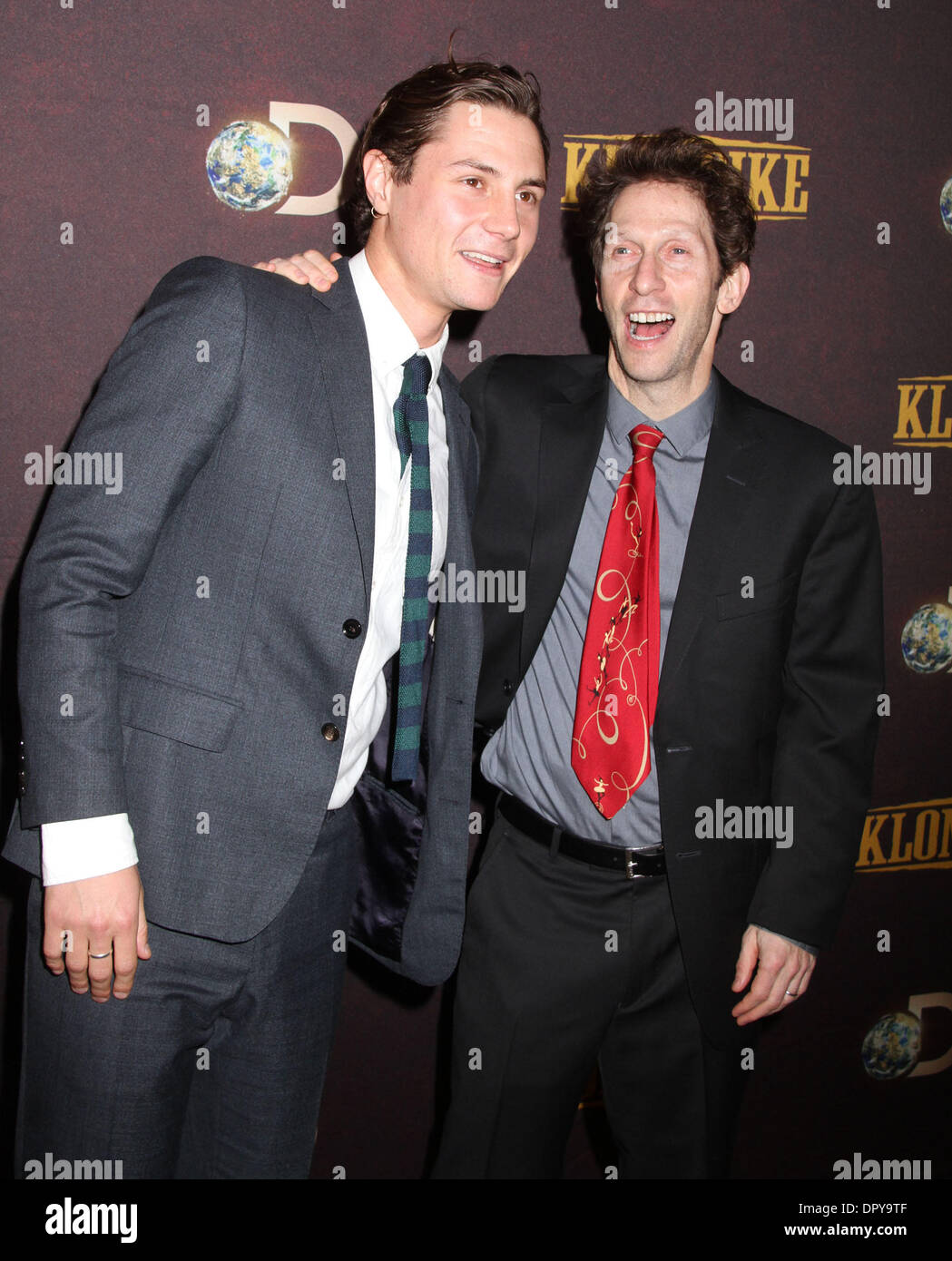 New York, New York, USA. 16th Jan, 2014. Actors AUGUSTUS PREW and TIM ...