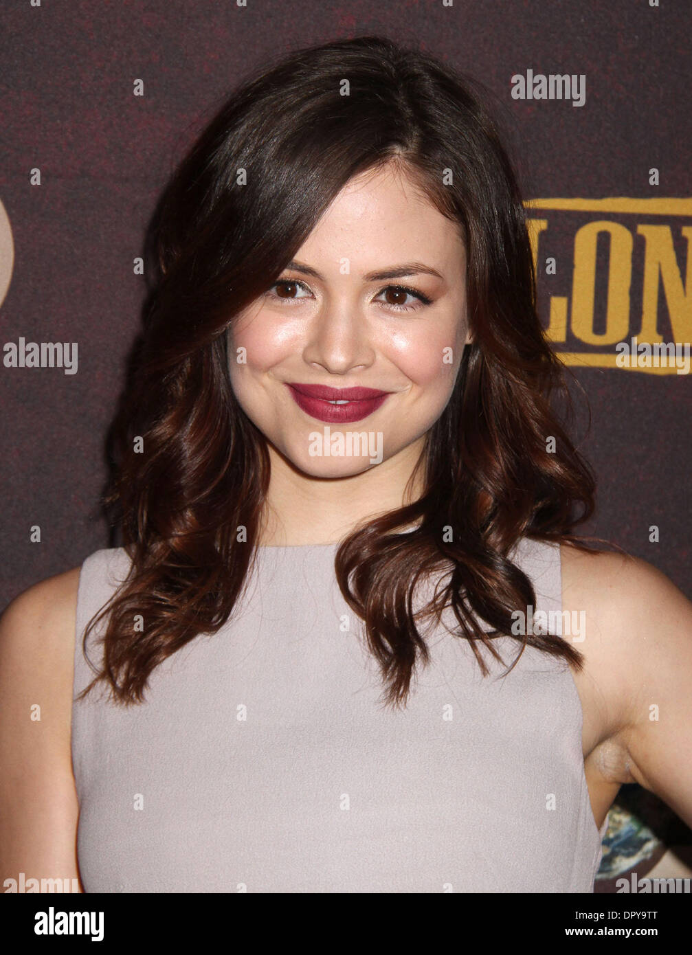 New York, New York, USA. 16th Jan, 2014. Actress CONOR LESLIE attends ...