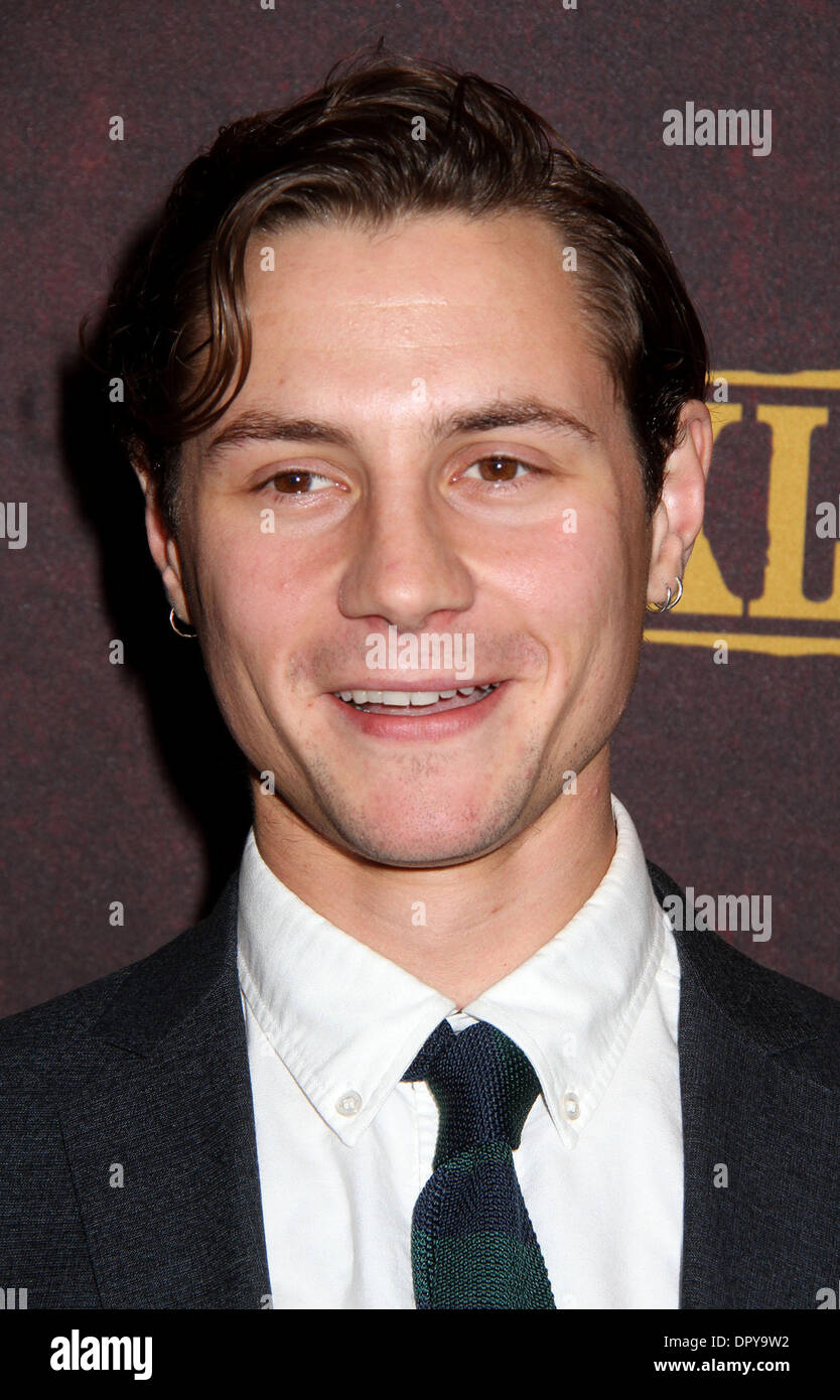New York, New York, USA. 16th Jan, 2014. Actor AUGUSTUS PREW attends ...