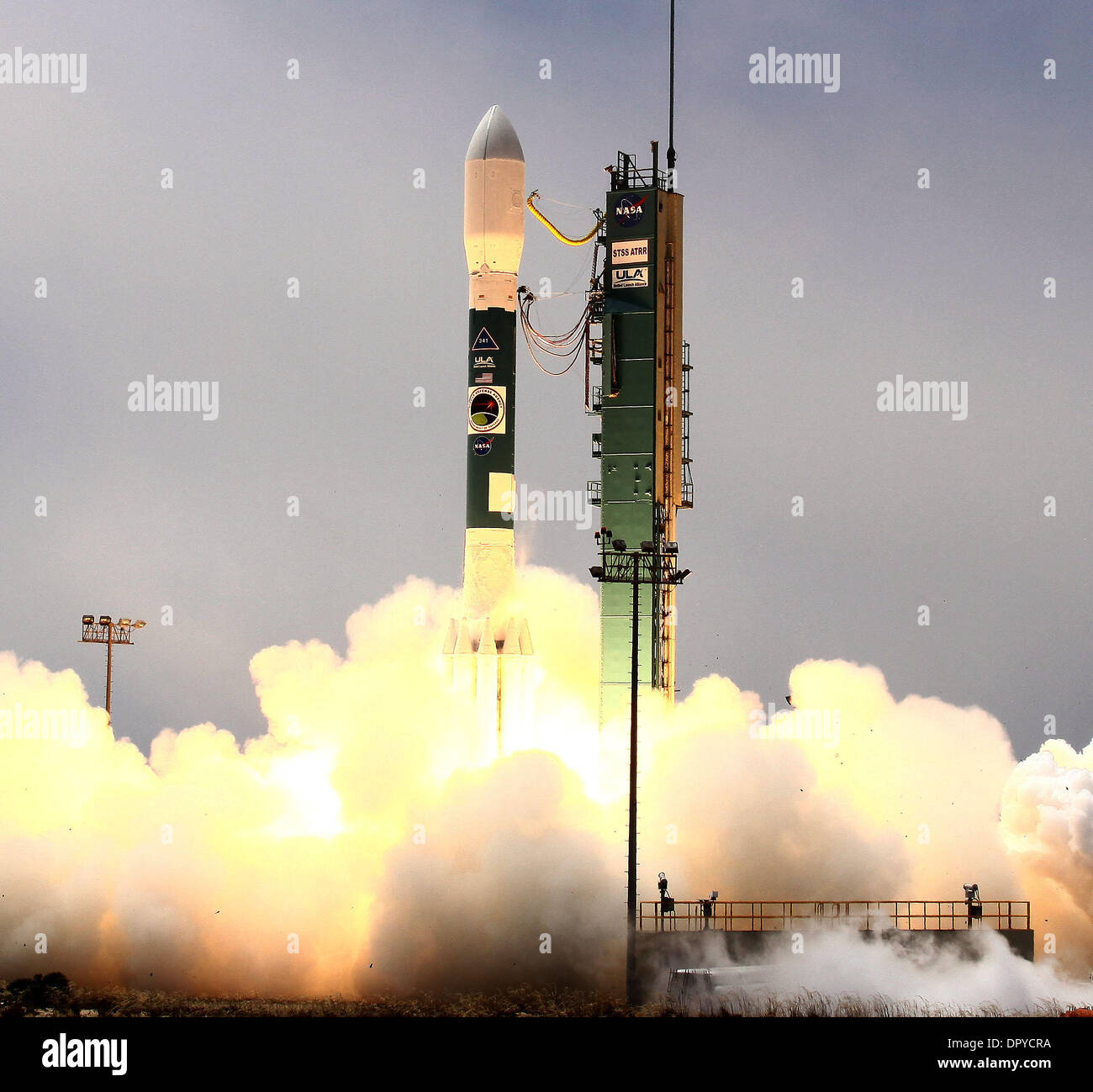 May 05, 2009 - Vandenberg AFB, Nevada, USA - A Delta 2 rocket lifts off ...