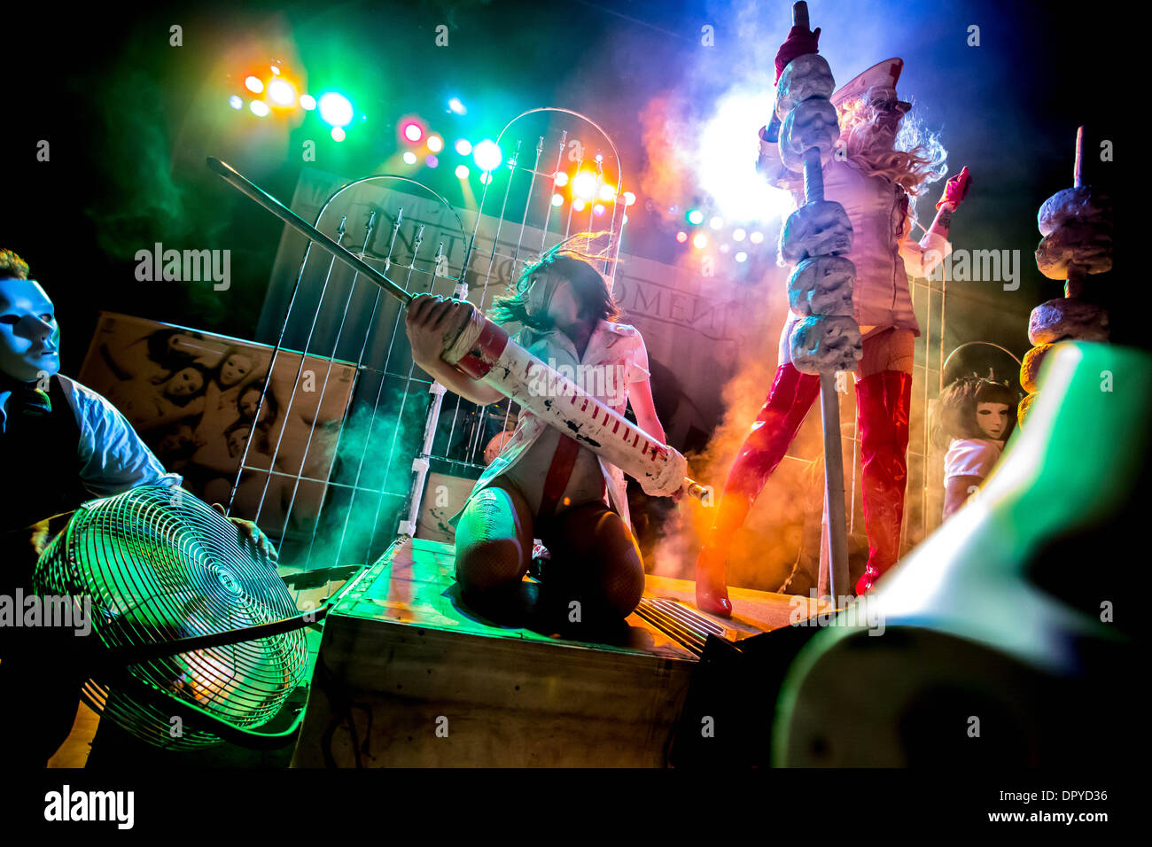 Royal Oak, Michigan, USA. 16th Jan, 2014. Heavy Metal Lead Singer MARIA ...
