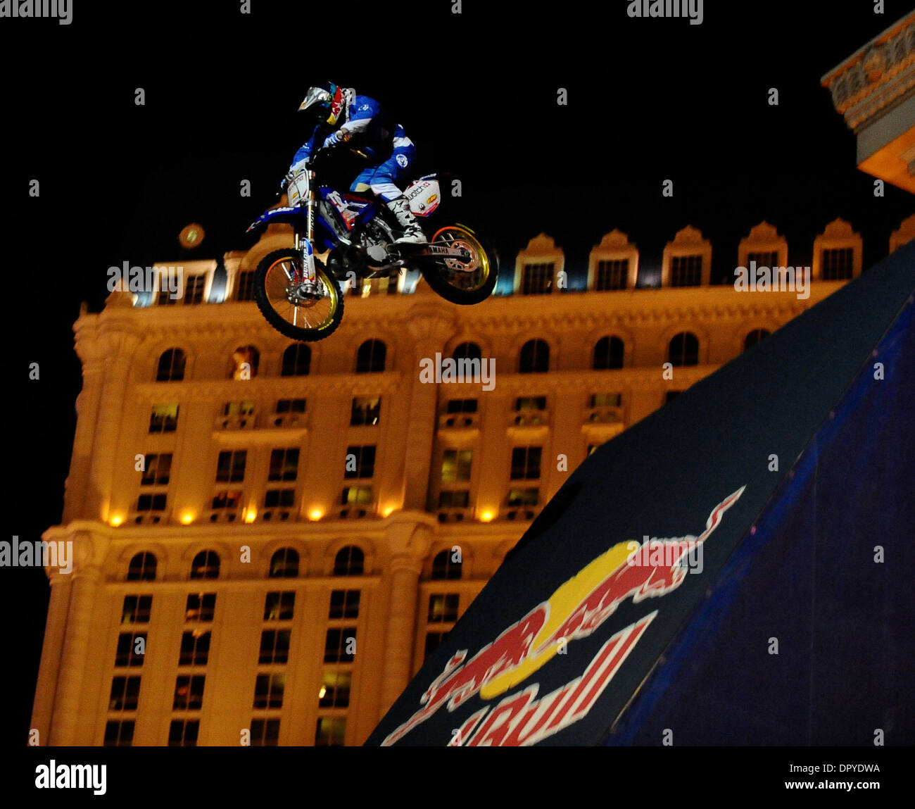 Dec 31, 2008 - Las Vegas, Nevada, USA - Motor cross dare devil ROBBIE ...
