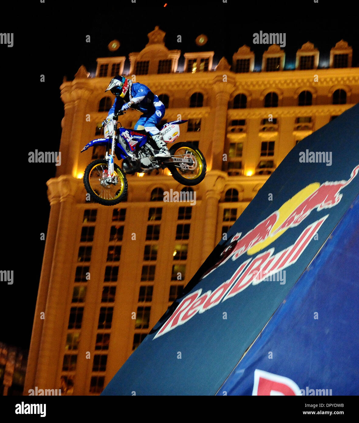 Dec 31, 2008 - Las Vegas, Nevada, USA - Motor cross dare devil ROBBIE ...