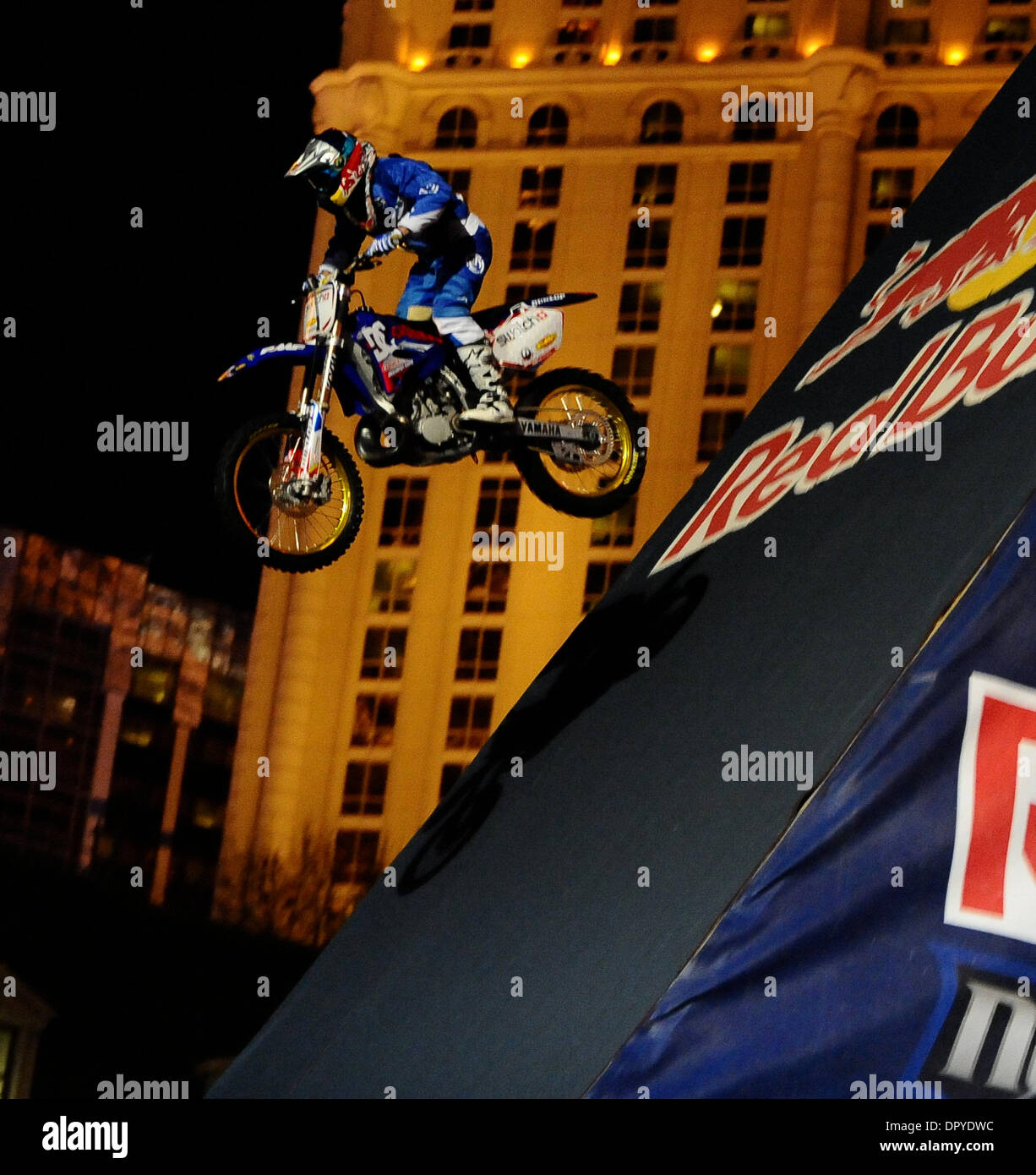 Dec 31, 2008 - Las Vegas, Nevada, USA - Motor cross dare devil ROBBIE ...