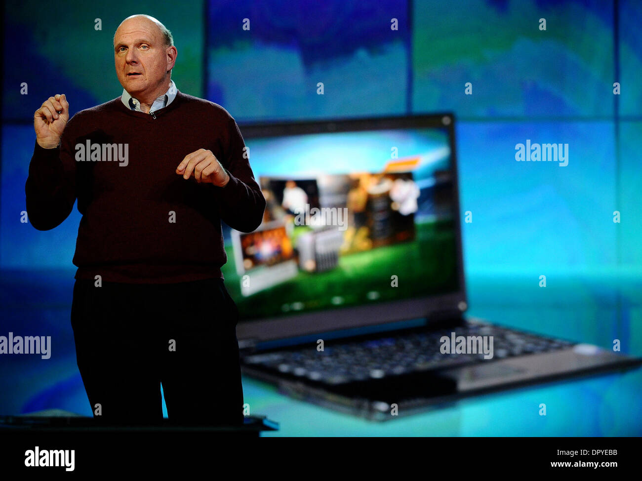Jan 22, 2009 - Las Vegas, Nevada, USA - Microsoft Corp stunned Wall ...