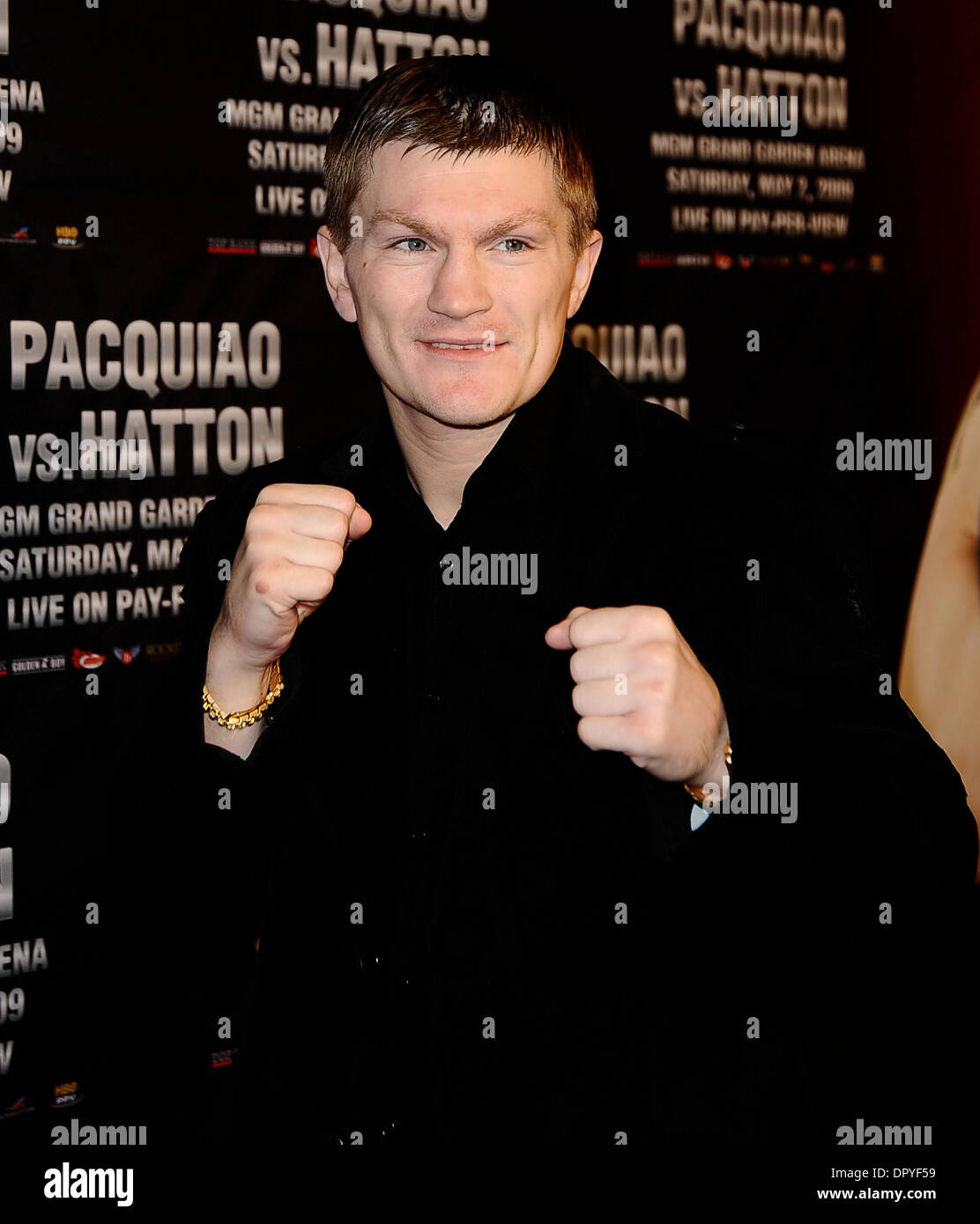 Mar 31, 2009 - Hollywood, California, USA - British boxer RICKY HATTON ...