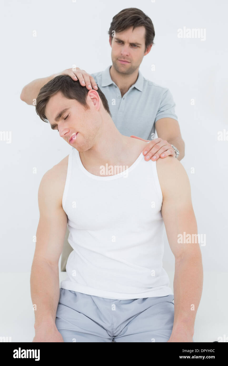 Chiropractor adjustment hi-res stock photography and images - Alamy