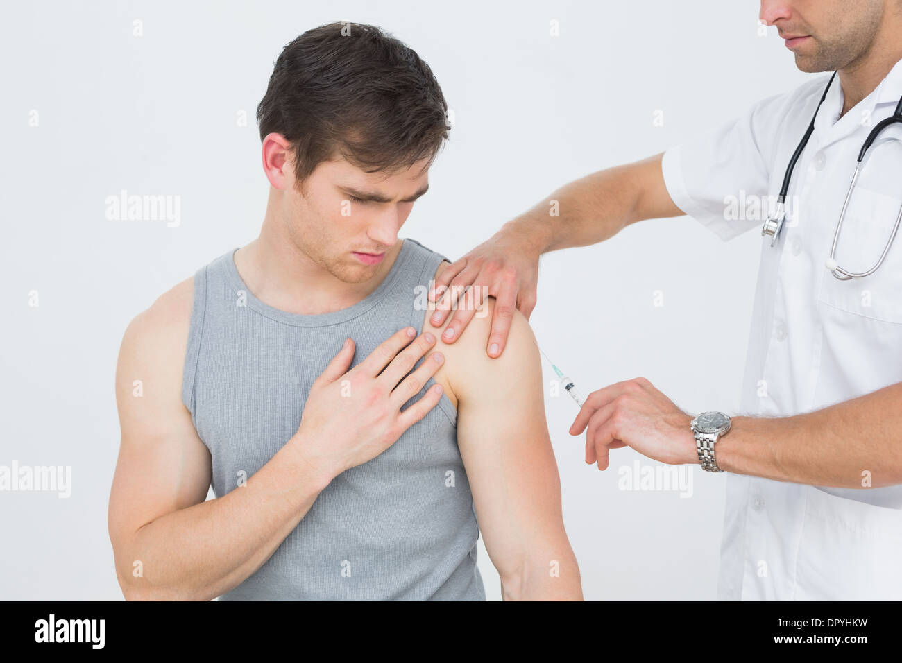 Injecting needle arm hi-res stock photography and images - Alamy