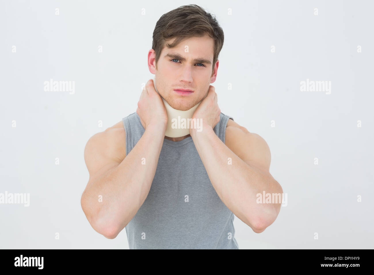 Cervical collar hi-res stock photography and images - Alamy