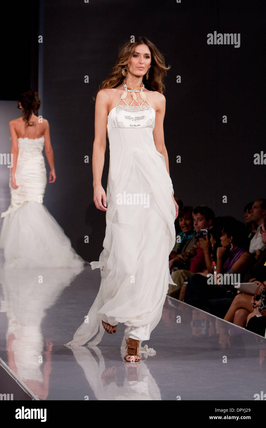 Mar 19, 2009 - Miami, Florida, USA - Models walk the runway wearing the ...