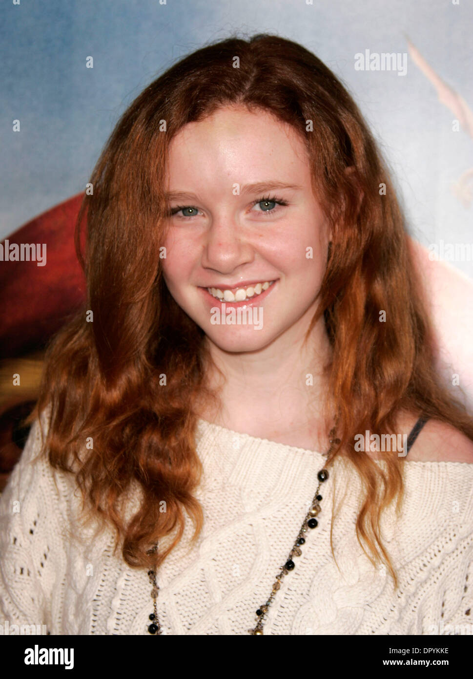 Dec 7, 2008 - Hollywood, California, USA - Actress MADISON BEATTY arriving to 'The Tale Of ...