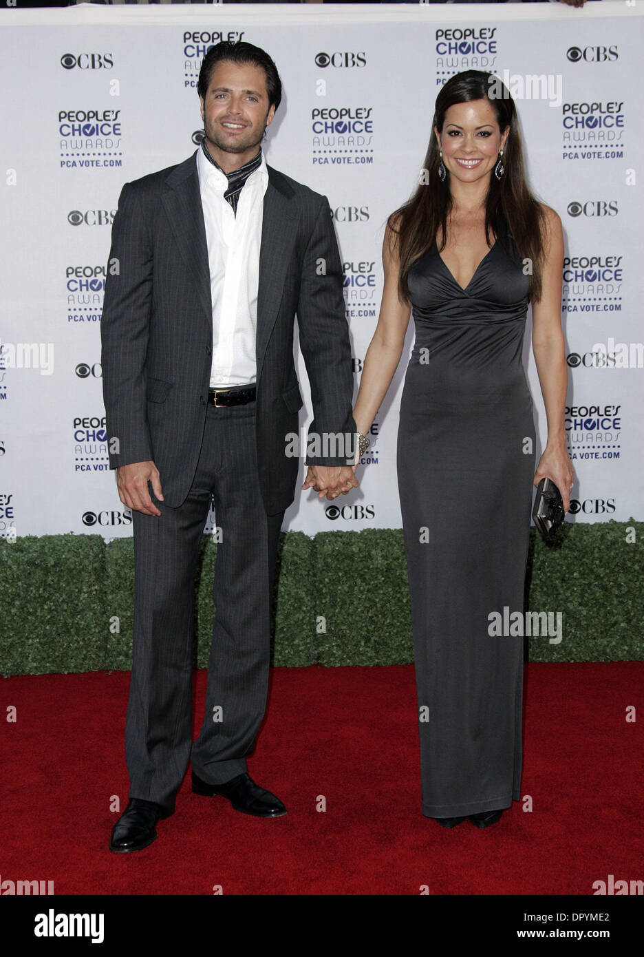 Jan 07, 2009 - Los Angeles, California, USA - DAVID CHARVET and BROOKE ...