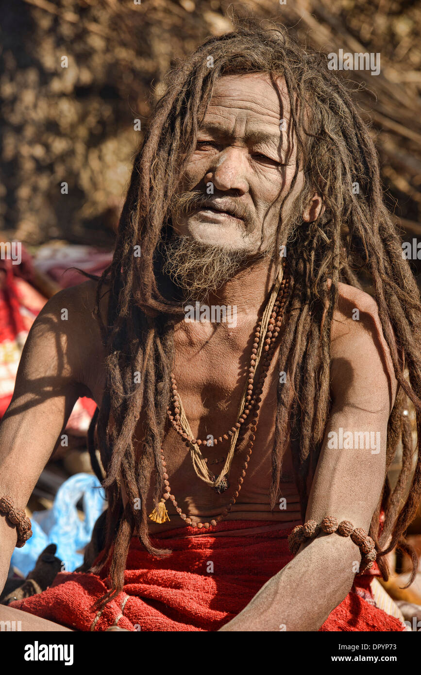 Sadhu hair hi-res stock photography and images - Alamy
