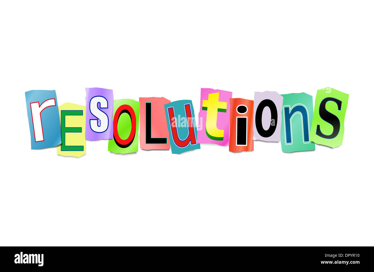 Resolving letters hi-res stock photography and images - Alamy