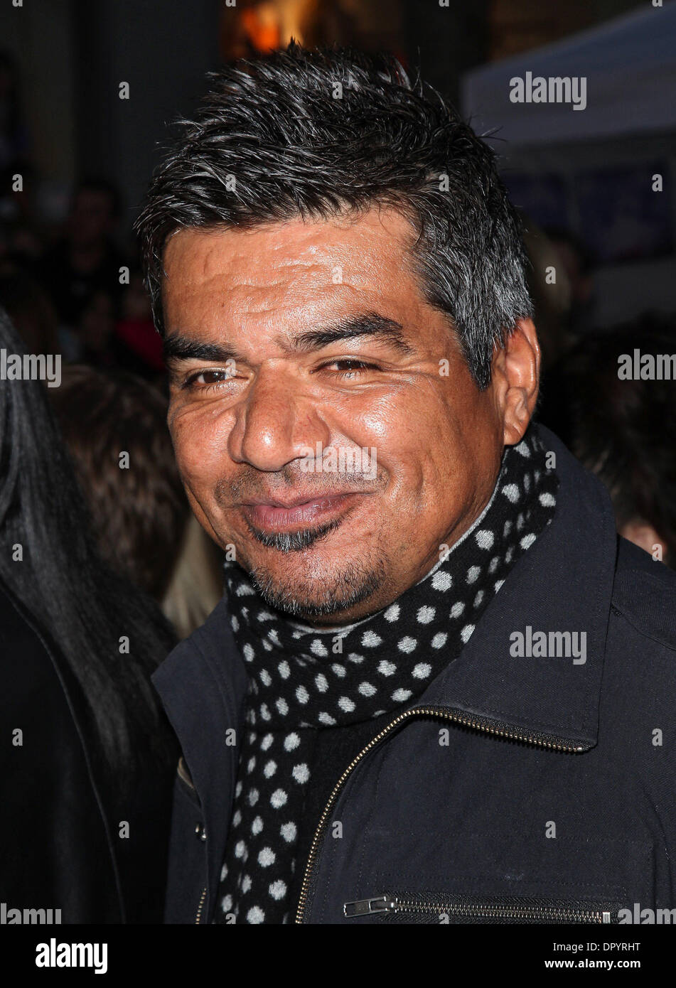 Feb 24,2009 - Hollywood, California, USA - Actor GEORGE LOPEZ arriving ...