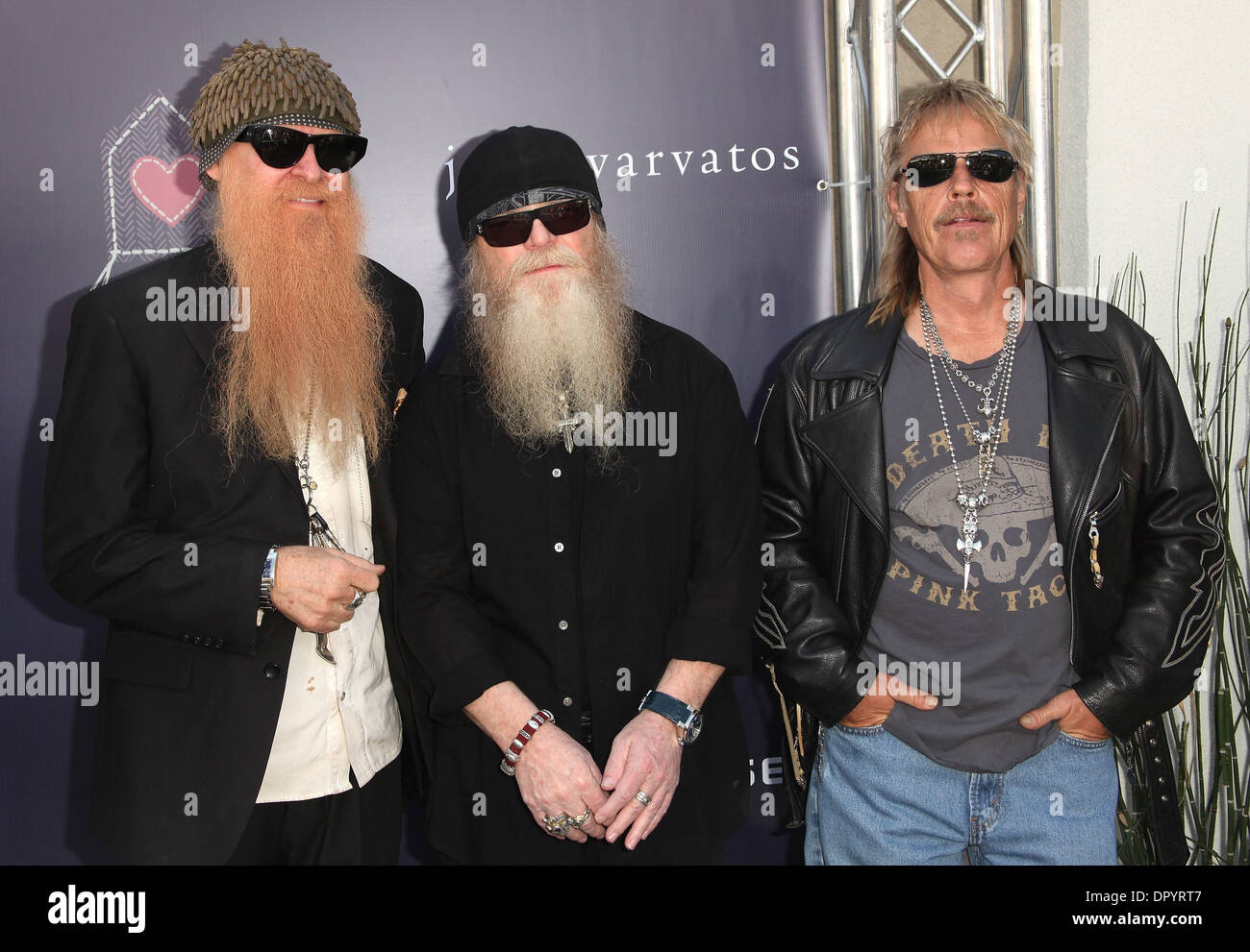Mar 8, 2009 - West Hollywood, California, USA - Musical Group ZZ TOP ...