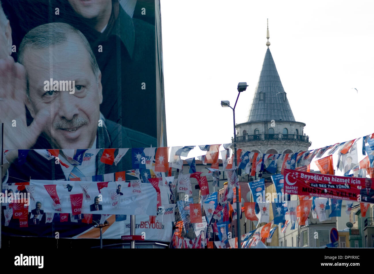 Political parties flags banners hi-res stock photography and images - Alamy