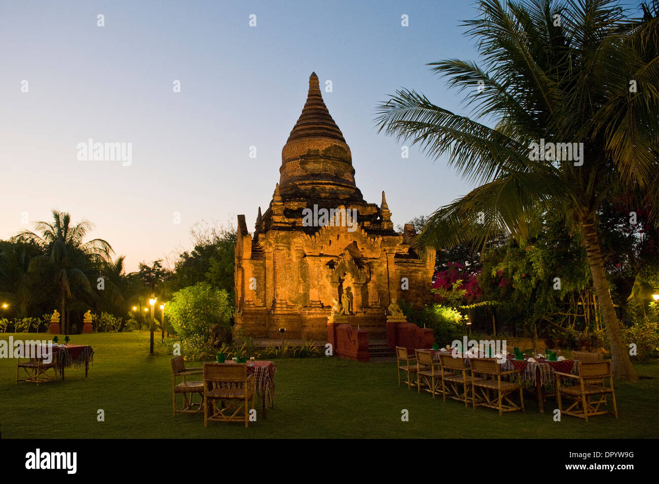 Myanmar, Bagan, old paya Stock Photo - Alamy