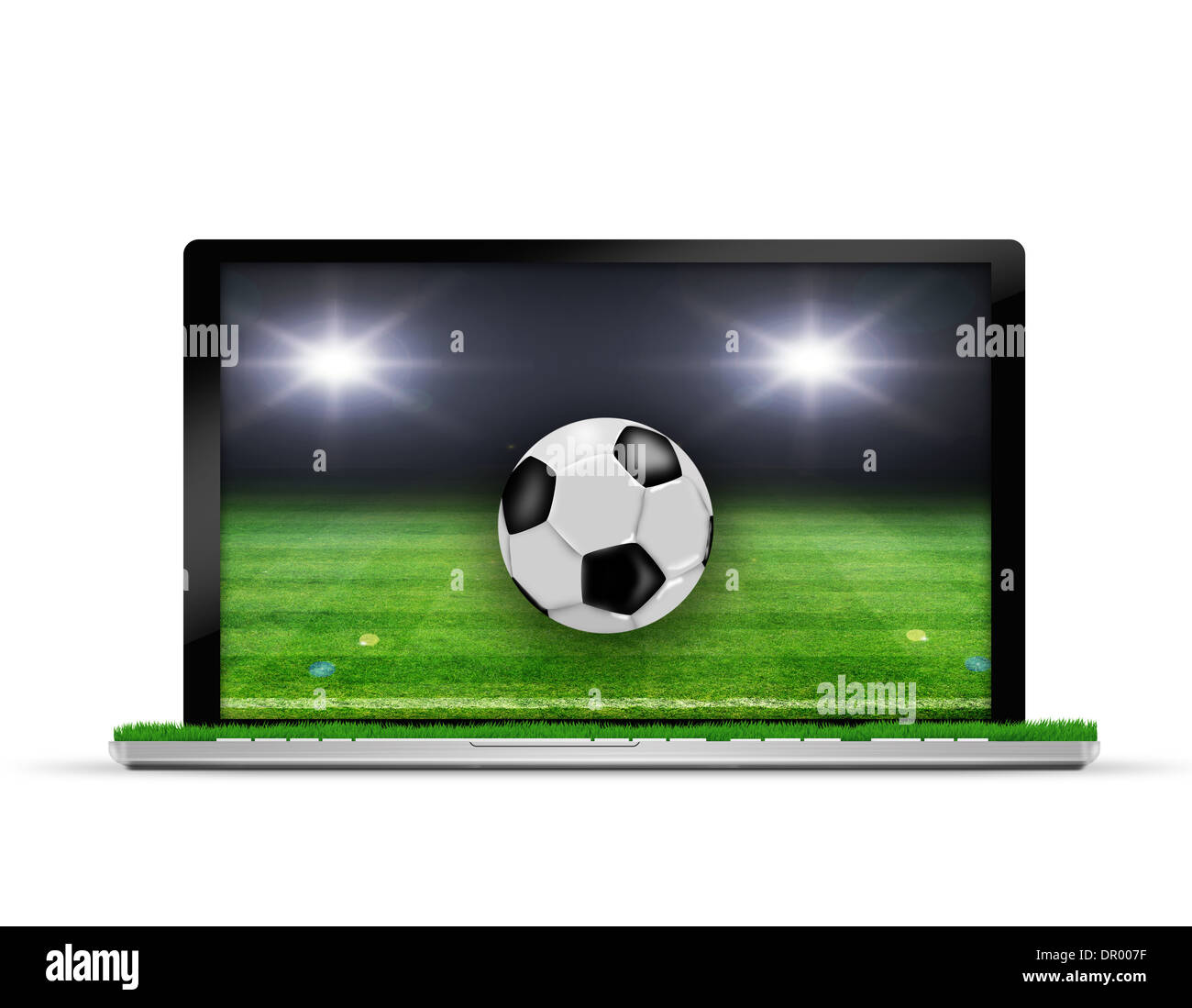 Soccer green screen Cut Out Stock Images & Pictures - Alamy