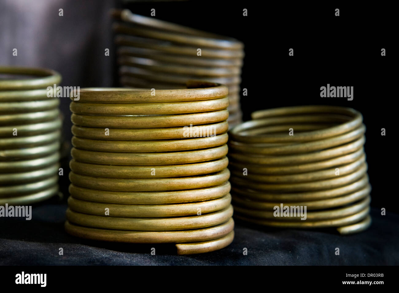 Myanmar, Bagan, Padaung rings Stock Photo - Alamy