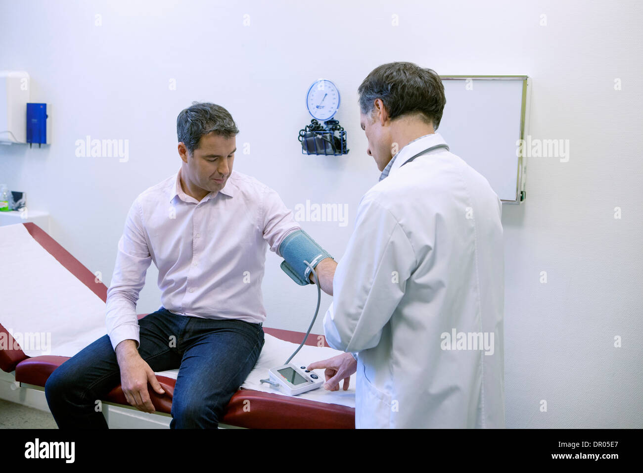 BLOOD PRESSURE, MAN Stock Photo - Alamy
