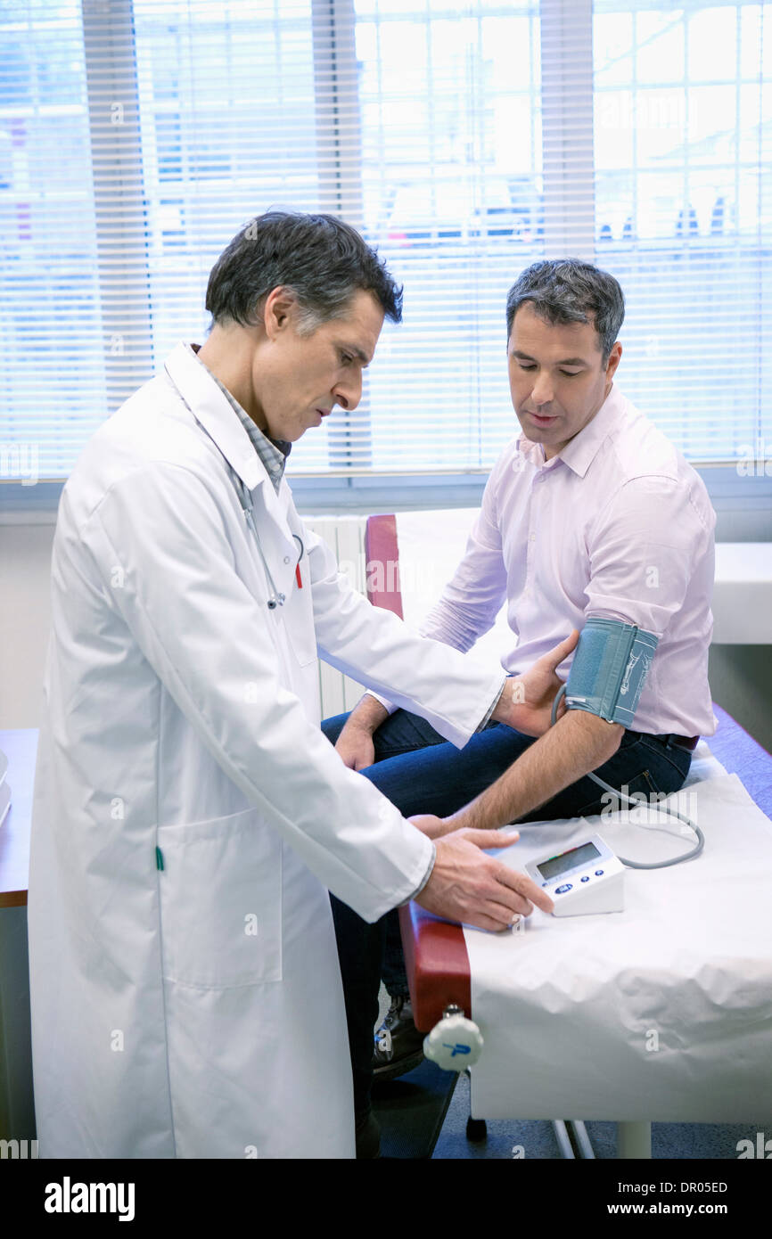 BLOOD PRESSURE, MAN Stock Photo - Alamy