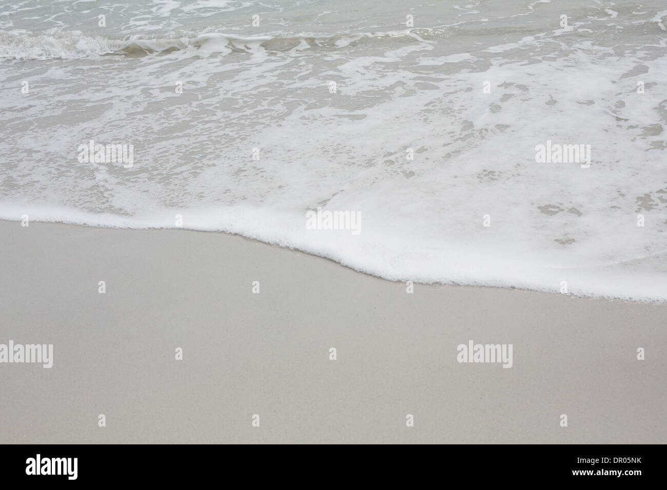 Waters edge at the beach Stock Photo - Alamy