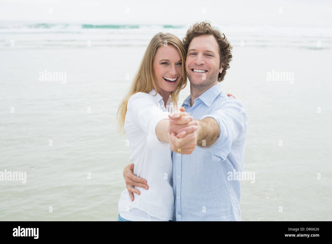Cheerful beach hi-res stock photography and images - Alamy