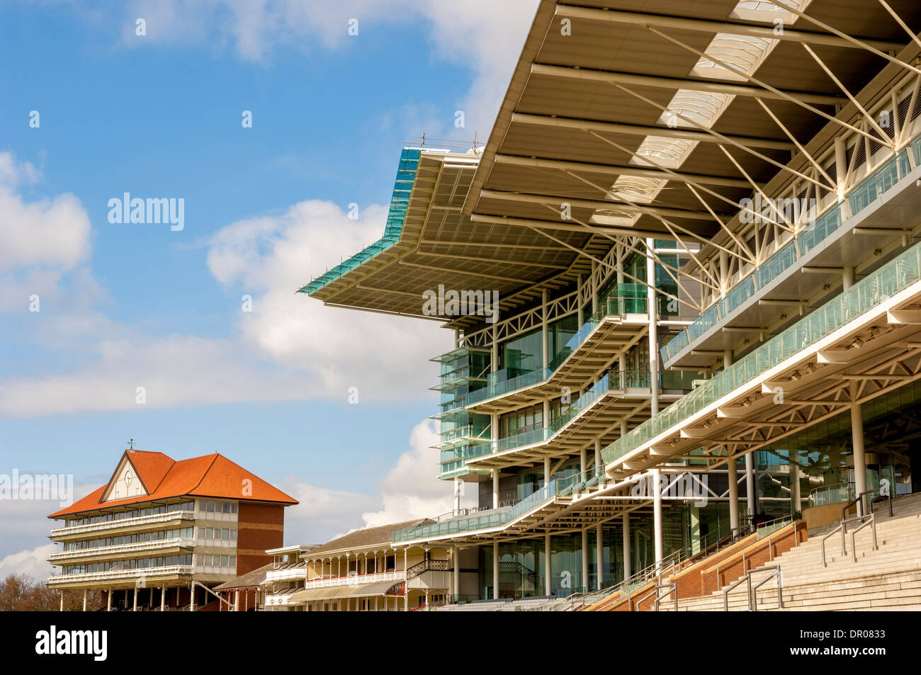 County Stand at York Racecourse, UK Stock Photo - Alamy