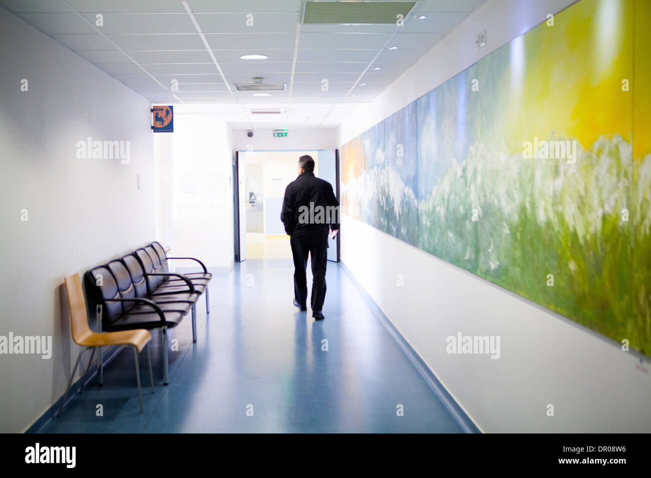 INTERIOR OF A HOSPITAL Stock Photo - Alamy