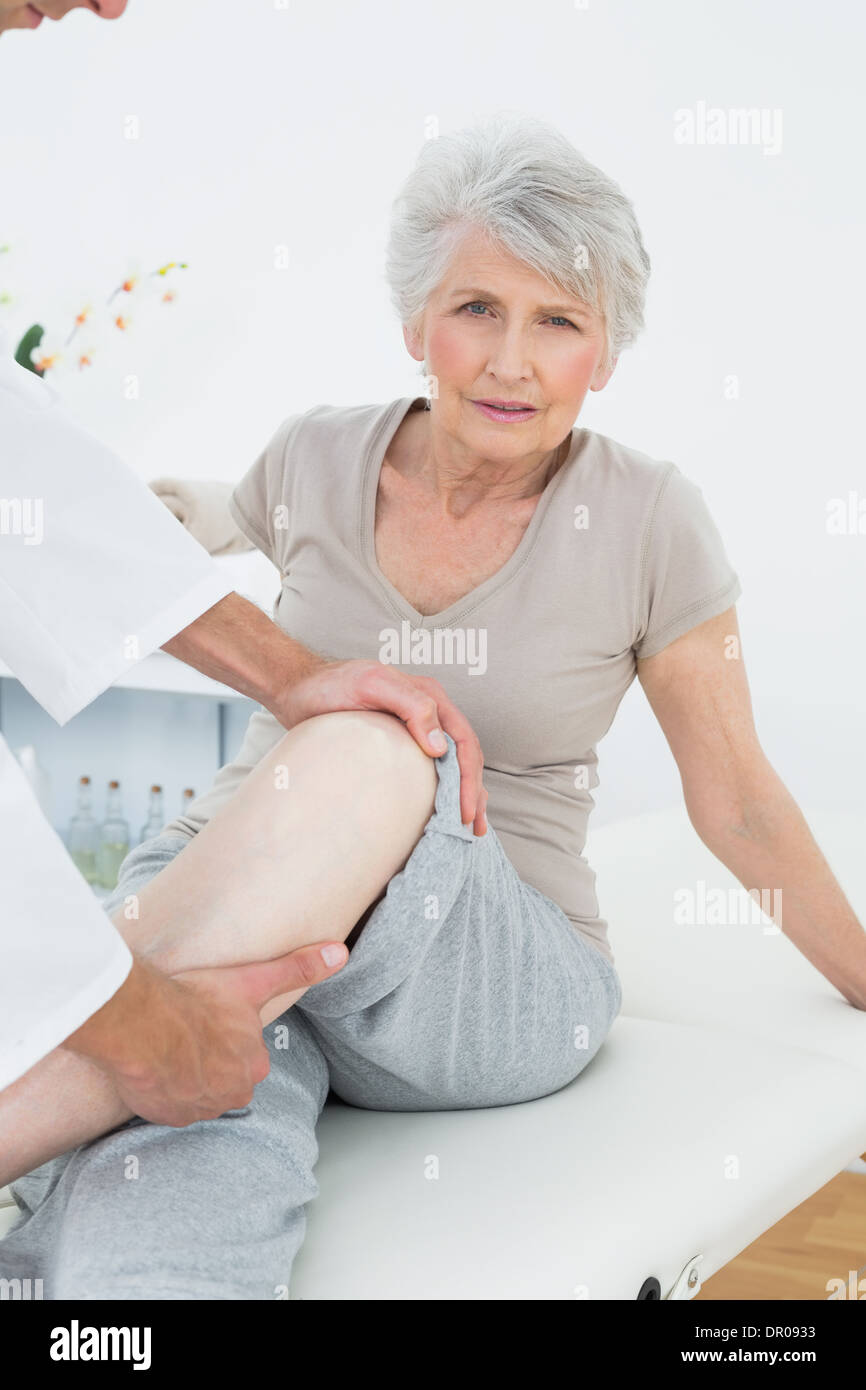 Man touching woman leg hi-res stock photography and images - Alamy