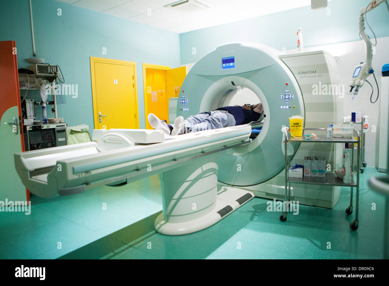 Mri examination in hospital hi-res stock photography and images - Alamy
