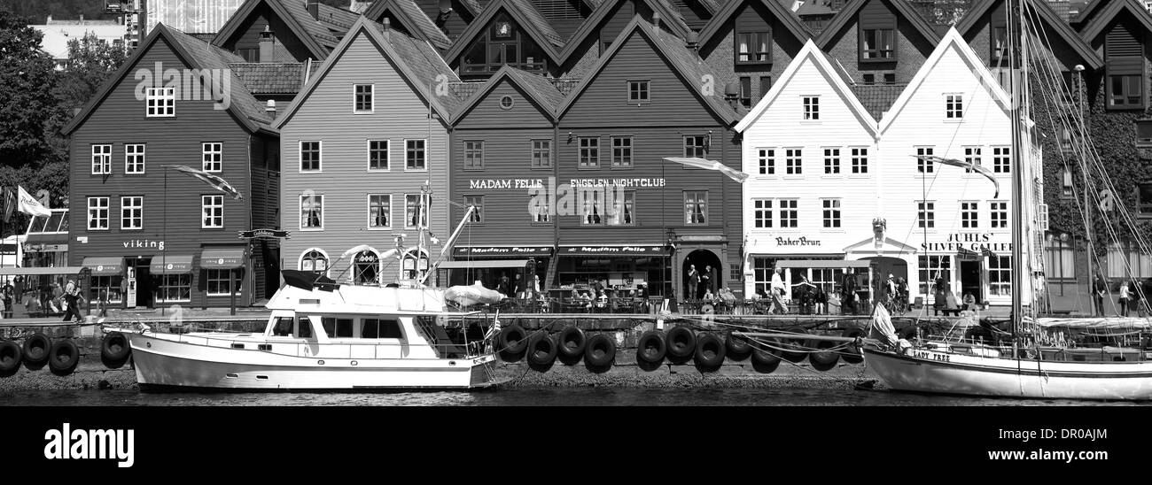 Hanseatic heritage buildings Black and White Stock Photos & Images - Alamy
