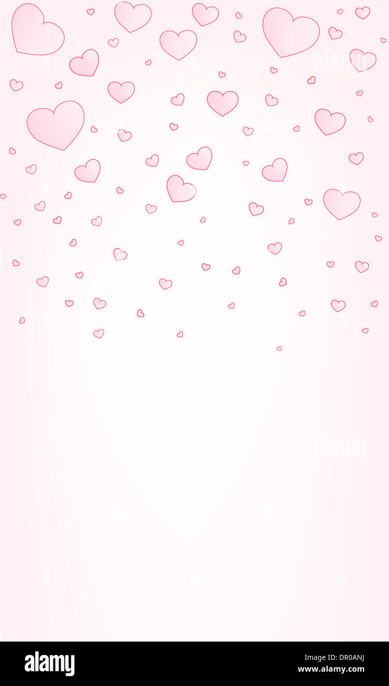 Valentine card background Stock Photo - Alamy