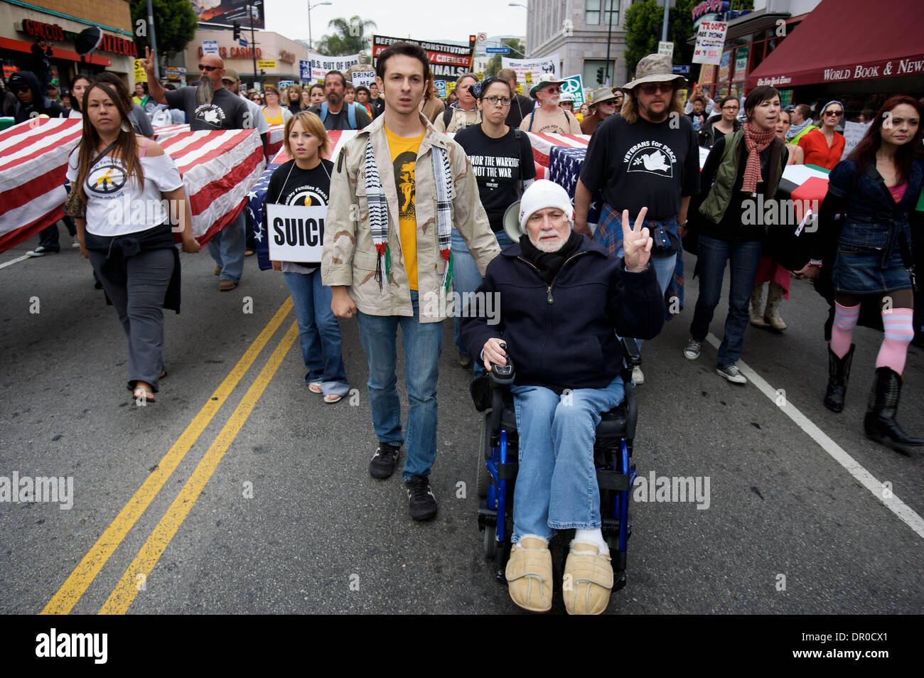 Mar 21, 2009 - Hollywood, California, USA - RON KOVIC, Vietnam vet ...