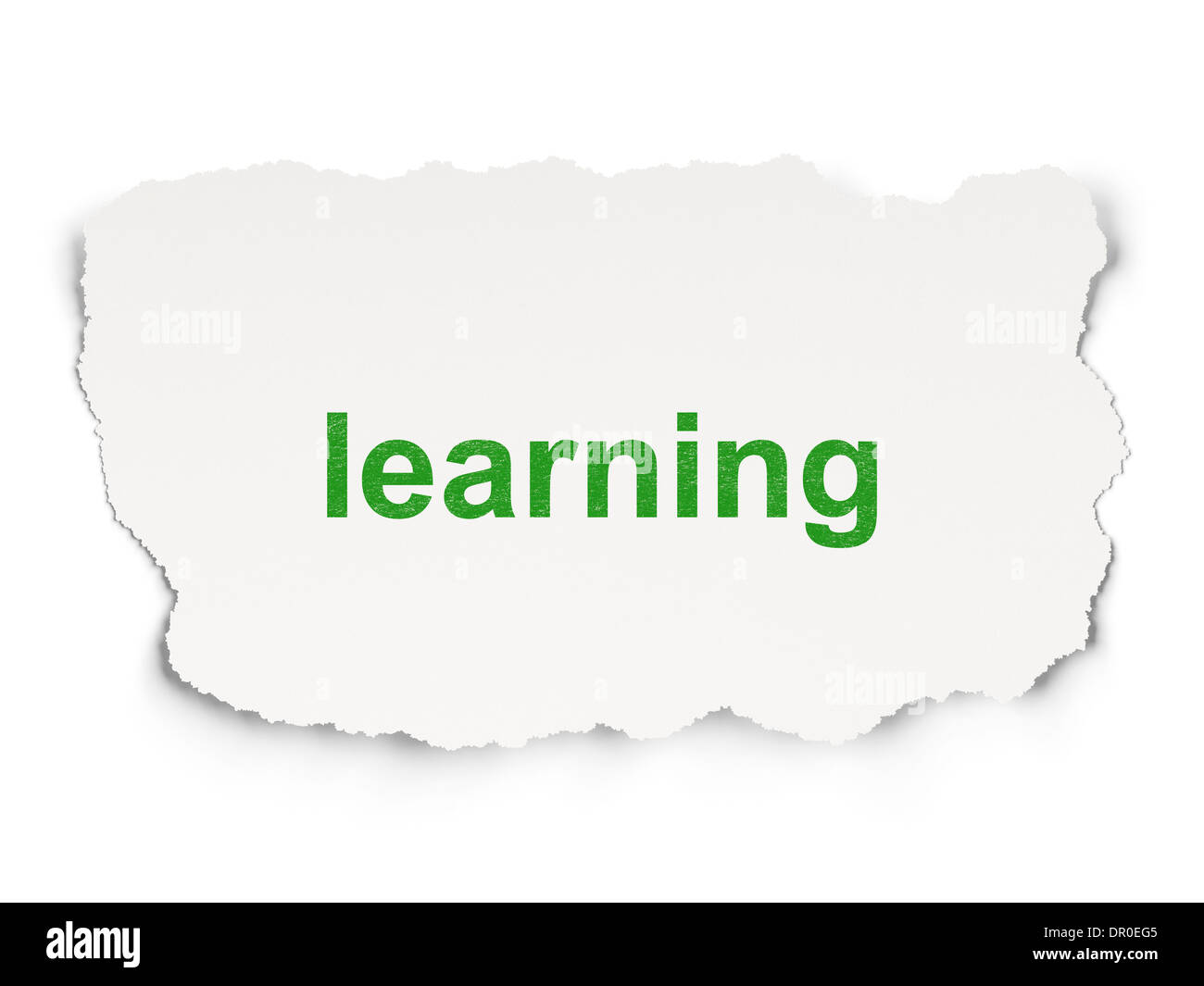 Education concept: Learning on Paper background Stock Photo - Alamy