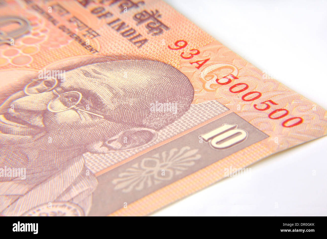 A one rupee note ,Indian Currency Stock Photo - Alamy