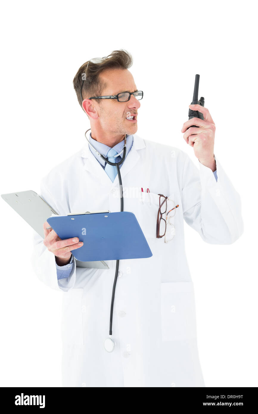 Exasperated doctor hi-res stock photography and images - Alamy
